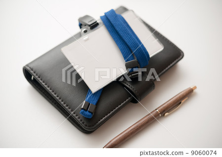 Employee ID card and notebook - Stock Photo [9060074] - PIXTA