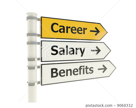 Career road sign - Stock Illustration [9068332] - PIXTA