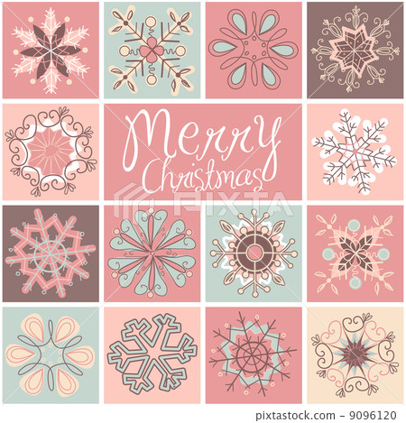 variation, symbol, snowflake - Stock Illustration [9096120] - PIXTA