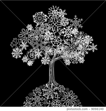 fall, festive, flake - Stock Illustration [9098140] - PIXTA