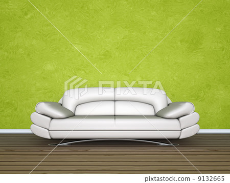 cream sofa - Stock Illustration [9132665] - PIXTA