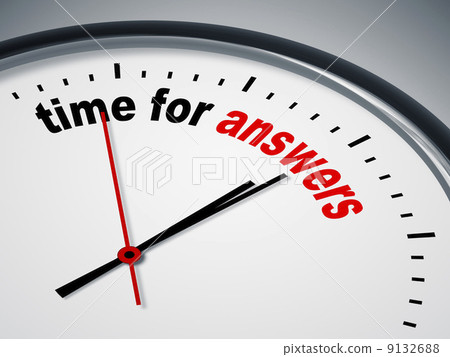 time for answers - Stock Illustration [9132688] - PIXTA