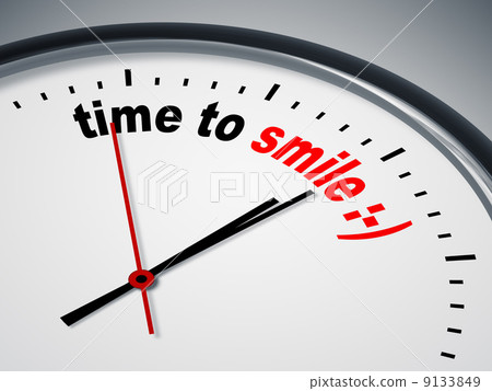 time to smile - Stock Illustration [9133849] - PIXTA