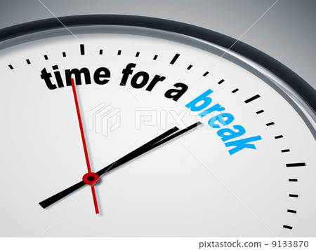 time for a break - Stock Illustration [9133870] - PIXTA