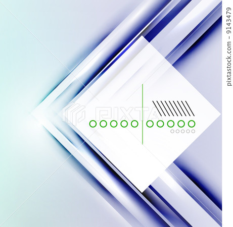 Vector blur lines geometric shape background - Stock Illustration ...