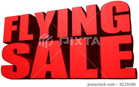 Flying sale - Stock Illustration [9229266] - PIXTA