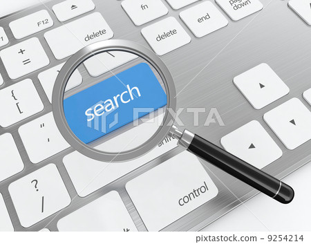 Search button - Stock Illustration [9254214] - PIXTA