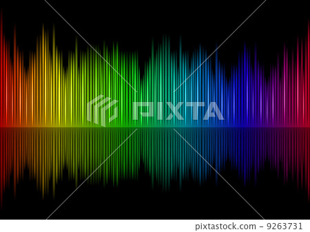 Sound waveform - Stock Illustration [9263731] - PIXTA