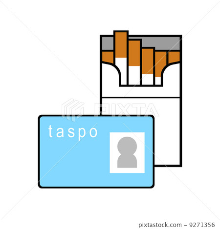 Taspo card and cigarette - Stock Illustration [9271356] - PIXTA