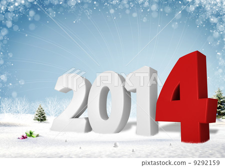 2014, design, pattern - Stock Illustration [9292159] - PIXTA