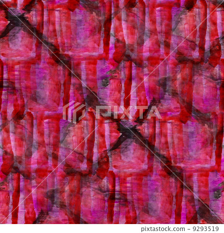 grunge band texture red, black ornament... - Stock Illustration ...