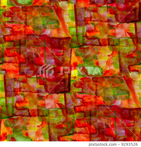 grunge red, orange band texture, watercolor... - Stock Illustration ...