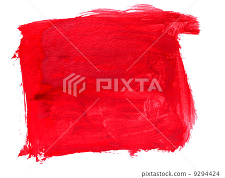 spot art watercolor red, square pointer texture... - Stock Illustration ...