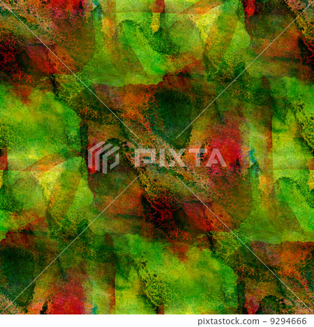 grunge green, red band texture, watercolor... - Stock Illustration ...