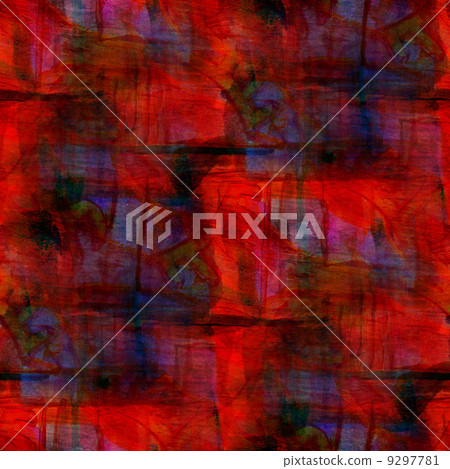 grunge band texture, watercolor red seamless,... - Stock Illustration ...