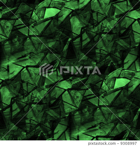 texture watercolor green seamless - Stock Illustration [9308997] - PIXTA