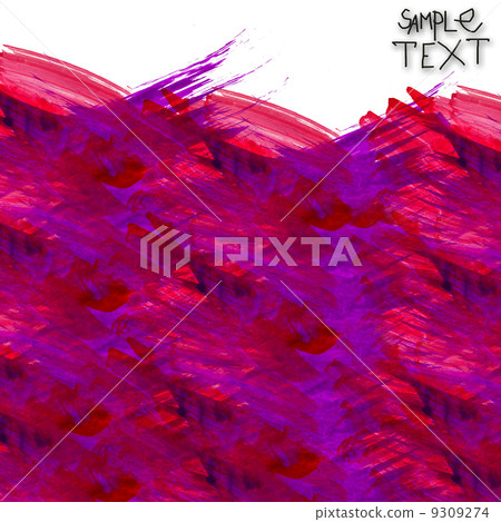 purple red hand watercolour brush texture... - Stock Illustration ...
