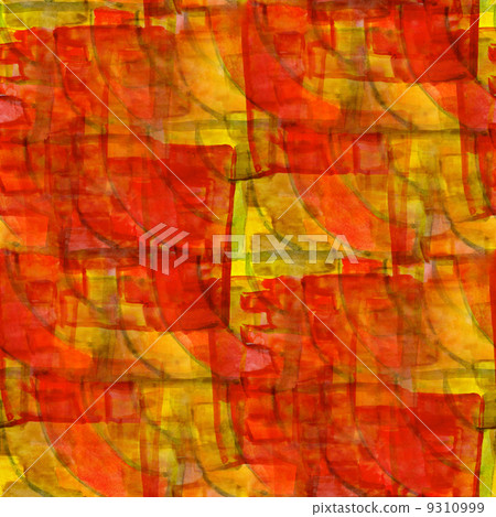 grunge band texture orange, yellow watercolor... - Stock Illustration ...