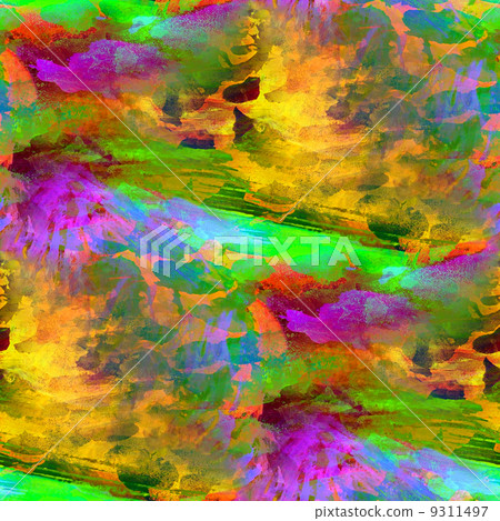 watercolors seamless painting colorful background - Stock Illustration ...