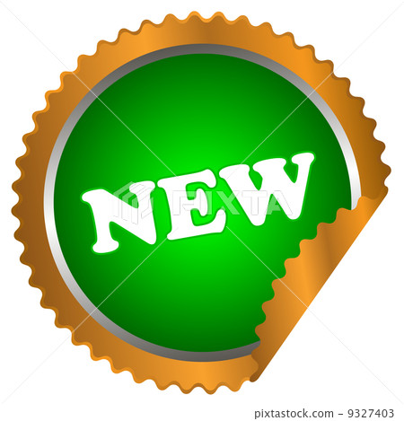 New button - Stock Illustration [9327403] - PIXTA