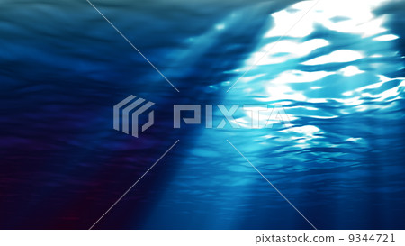 Flare from the sea surface - Stock Illustration [9344721] - PIXTA