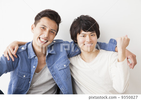 Two men - Stock Photo [9350827] - PIXTA