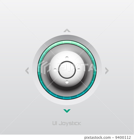 Joystick UI button design - Stock Illustration [9400112] - PIXTA