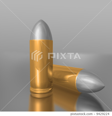 Three-dimensional images of bullets-插圖素材 [9429224] - PIXTA圖庫