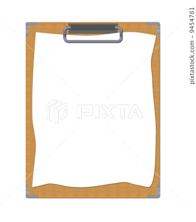 Binder and paper - Stock Illustration [9454781] - PIXTA
