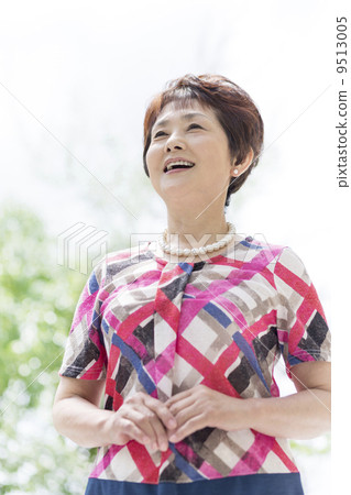 Mature elderly women of the Japanese - Stock Photo [9513005] - PIXTA