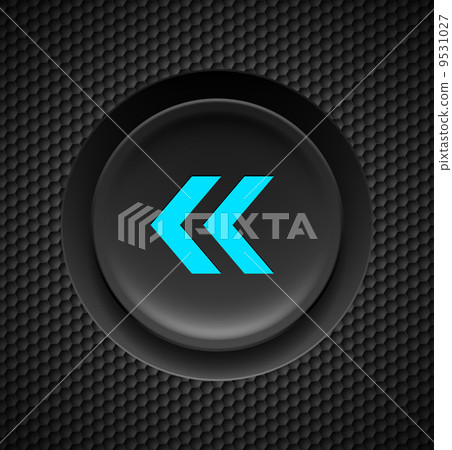 Fast backward button. - Stock Illustration [9531027] - PIXTA