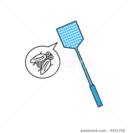 Flies hitting - Stock Illustration [9542708] - PIXTA