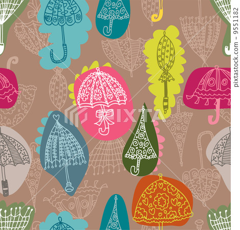 backdrop, acorn, abstract - Stock Illustration [9551182] - PIXTA
