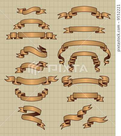 ancient, banner, antique - Stock Illustration [9552221] - PIXTA