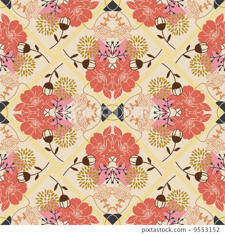 decorative, texture, fabric - Stock Illustration [9553152] - PIXTA