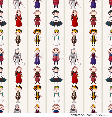 doodle, background, cape - Stock Illustration [9554768] - PIXTA