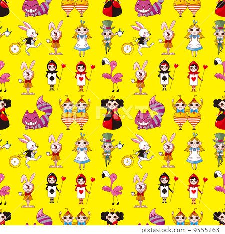 artwork, alice, beautiful - Stock Illustration [9555263] - PIXTA