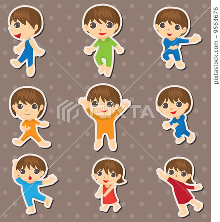 human, icon, illustration - Stock Illustration [9563676] - PIXTA