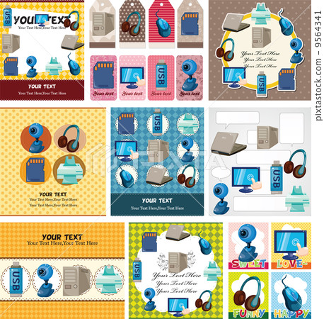 audio, border, background - Stock Illustration [9564341] - PIXTA