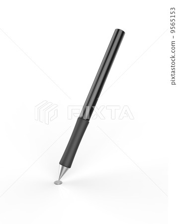 Stylus pen transparent disk - Stock Illustration [9565153] - PIXTA