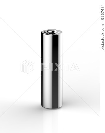 One AA battery - Stock Illustration [9567484] - PIXTA