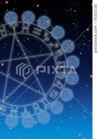 Horoscope image frame - Stock Illustration [9583338] - PIXTA