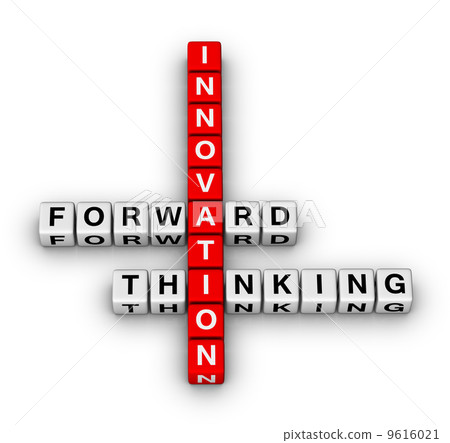forward thinking innovation - Stock Illustration [9616021] - PIXTA