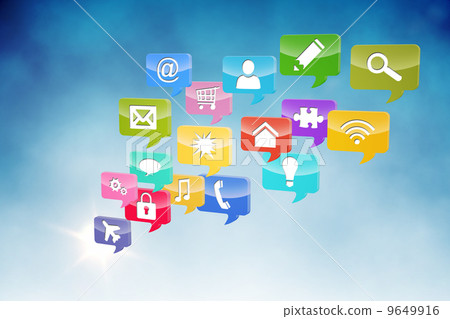 Computer applications - Stock Illustration [9649916] - PIXTA