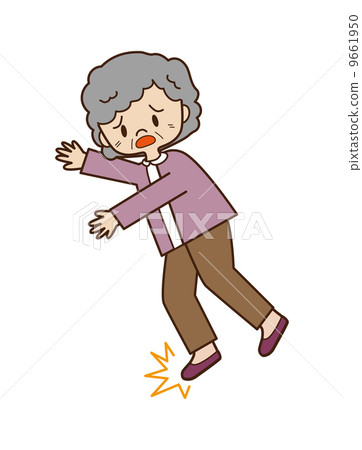 Toppling over - Stock Illustration [9661950] - PIXTA