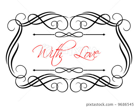 Love header - Stock Illustration [9686545] - PIXTA