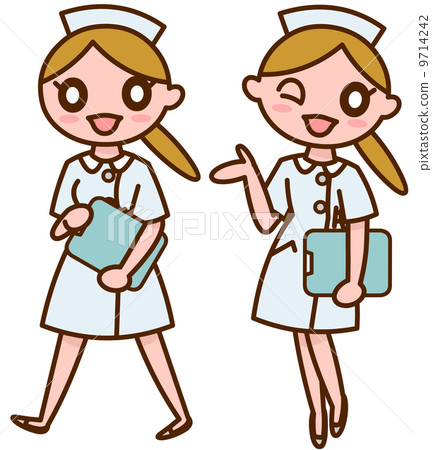 Energy Nurse 2 Variation - Stock Illustration [9714242] - PIXTA