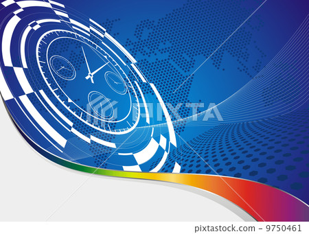 abstract time frame - Stock Illustration [9750461] - PIXTA