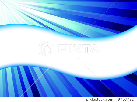 Glowing effect - business card in blue - Stock Illustration [9793782 ...