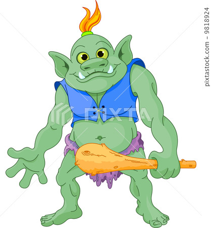 Big troll - Stock Illustration [9818924] - PIXTA